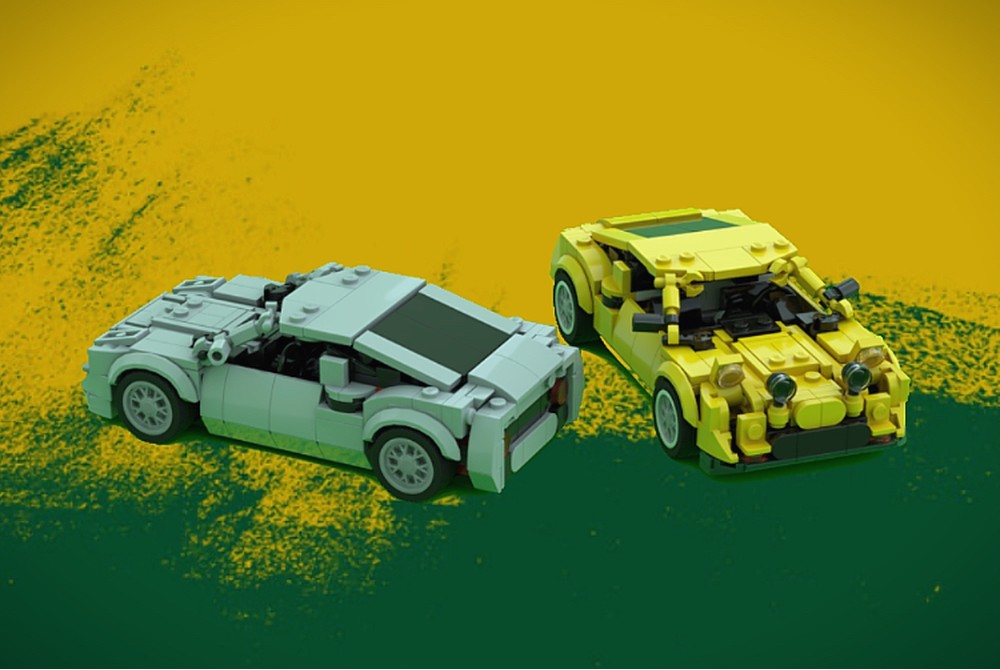 Lego Moc Ford Gt70 By Thecarmoccer Rebrickable Build With Lego