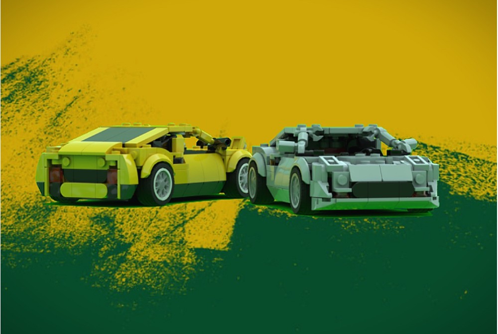 Lego Moc Ford Gt70 By Thecarmoccer Rebrickable Build With Lego
