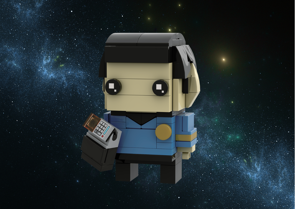 Lego Moc Star Trek The Original Series Brickheadz Bundle By Retrobrix