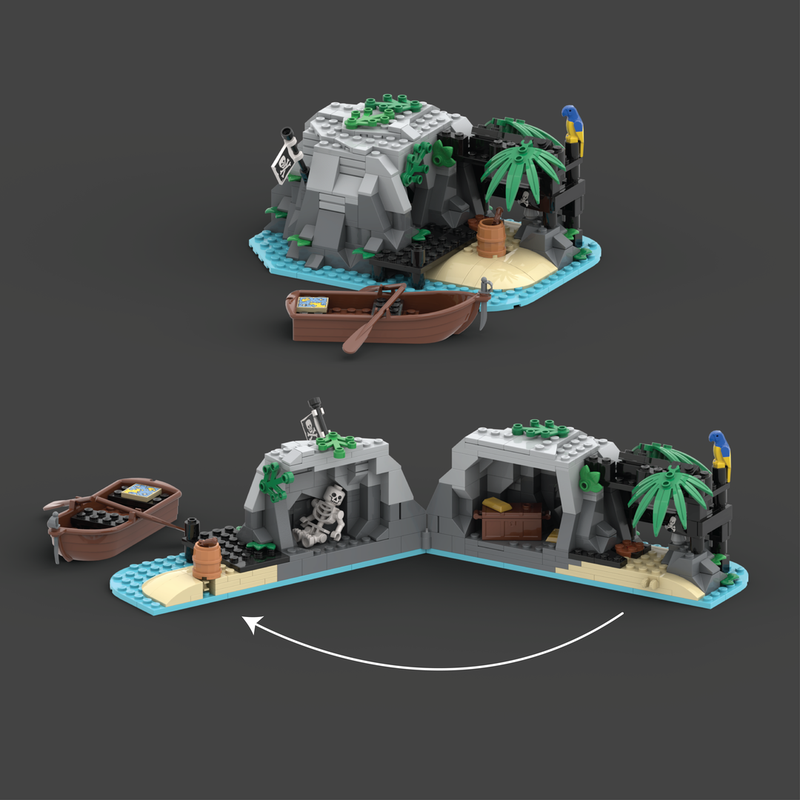 LEGO MOC 1873 Pirates Treasure Remake by COLEMANTREBORBESTJEDITOHAVEEVE ...