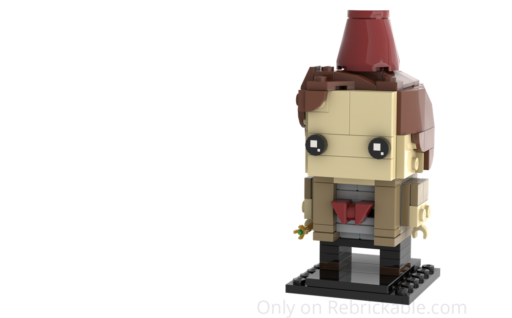 LEGO MOC The eleventh Doctor Brickheadz by raguidel | Rebrickable ...