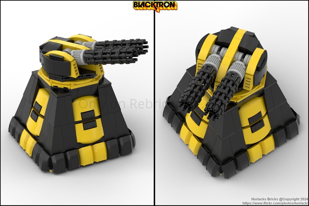 LEGO MOC Space Defense Turret by Horlack | Rebrickable - Build with LEGO