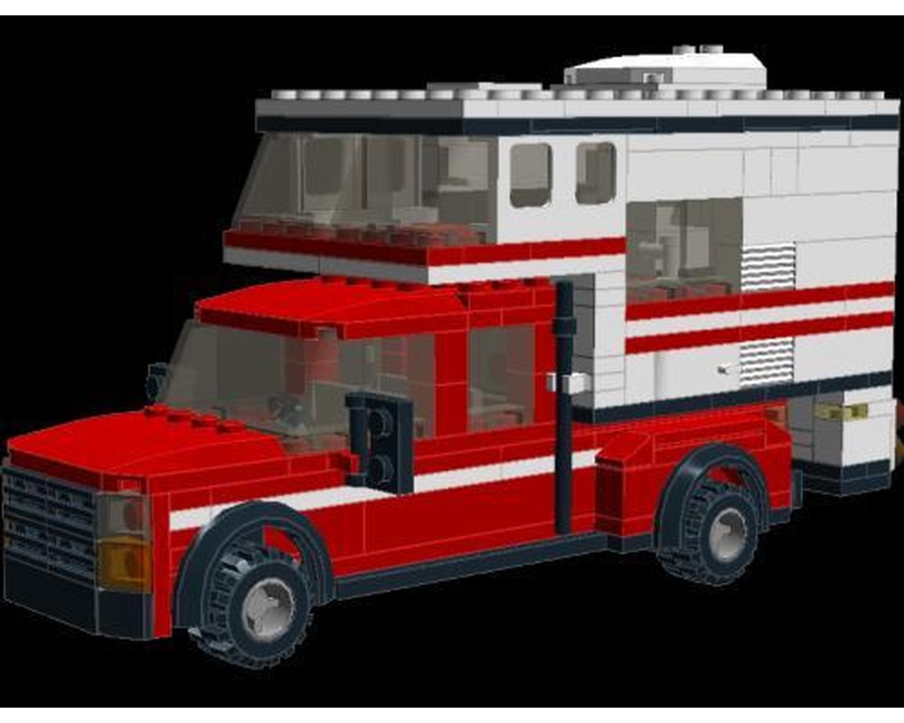 LEGO MOC Pickup and Camper by cruzen1950 | Rebrickable - Build with LEGO