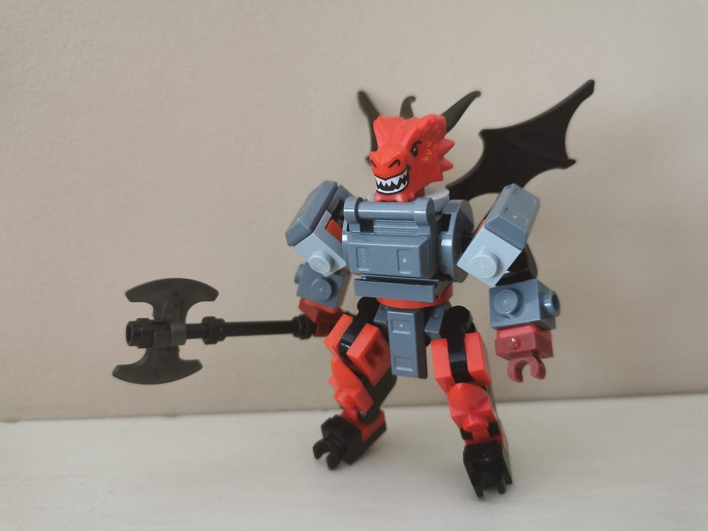 LEGO MOC Dragon knight by Sand52 | Rebrickable - Build with LEGO