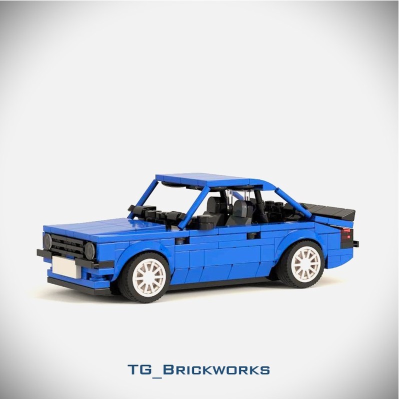 LEGO MOC Ford Escort Mk2 by tg_brickworks | Rebrickable - Build with LEGO