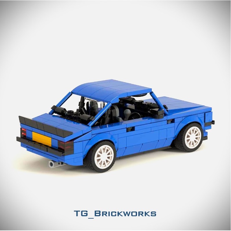 LEGO MOC Ford Escort Mk2 by tg_brickworks | Rebrickable - Build with LEGO