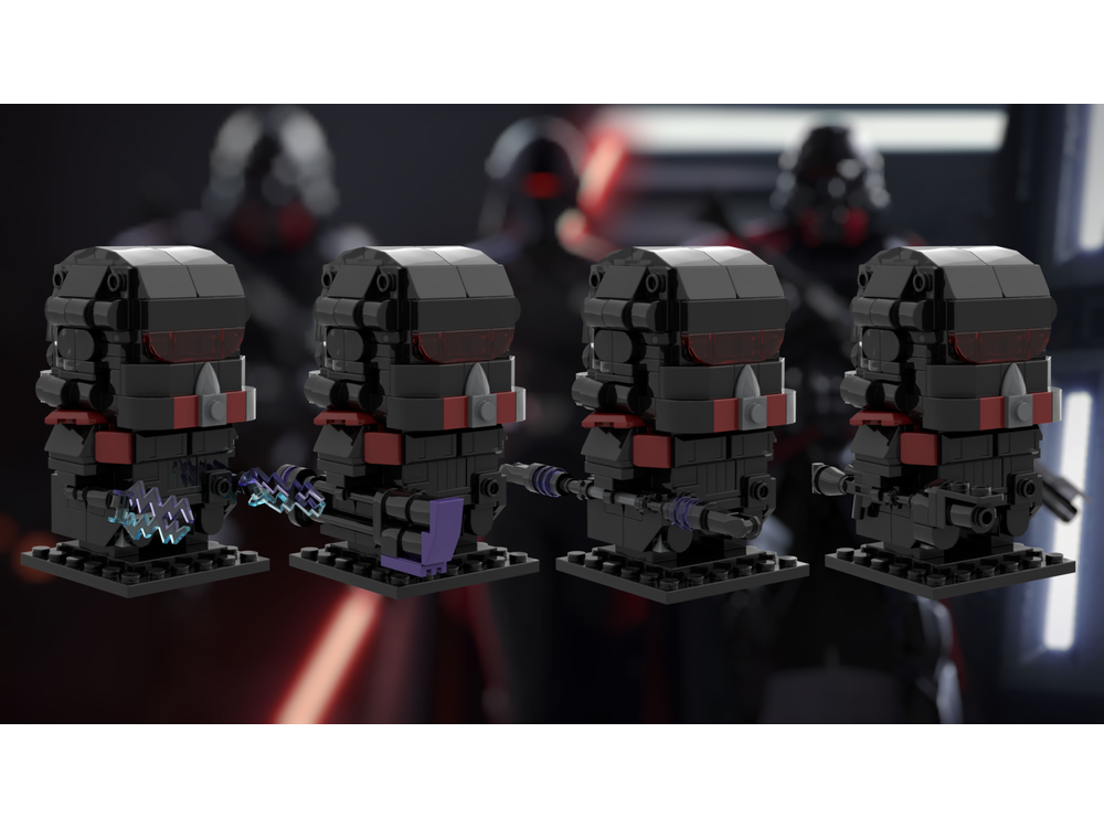 LEGO MOC Purge Trooper Brickheadz by Ant0noo | Rebrickable - Build with ...