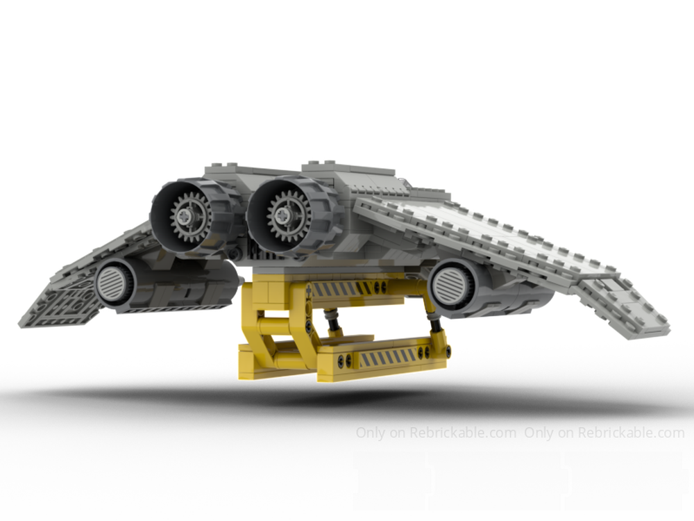 LEGO MOC V-Wing Airspeeder by jbill07 | Rebrickable - Build with LEGO