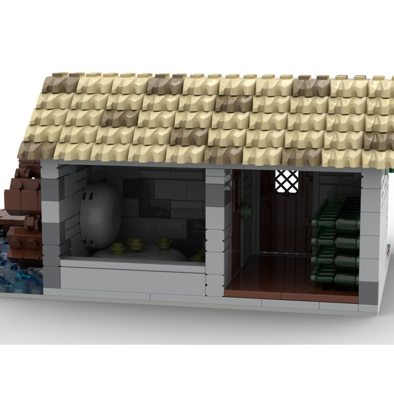 LEGO MOC Modular medieval mill by Cegeha Elbe | Rebrickable - Build ...