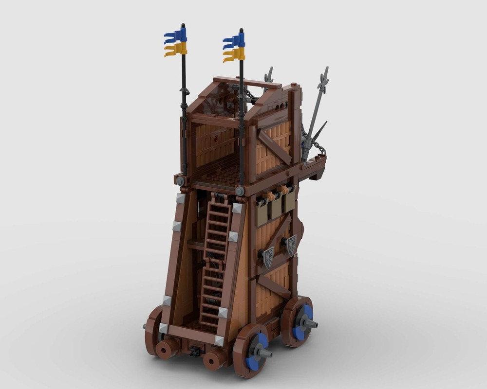 Lego Moc Black Falcon Siege Tower By Sumeragi Rebrickable Build