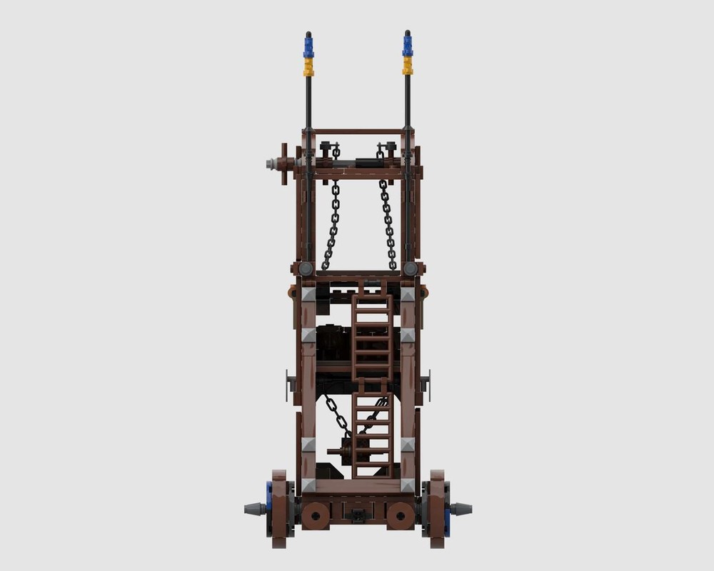 Lego Moc Black Falcon Siege Tower By Sumeragi Rebrickable Build