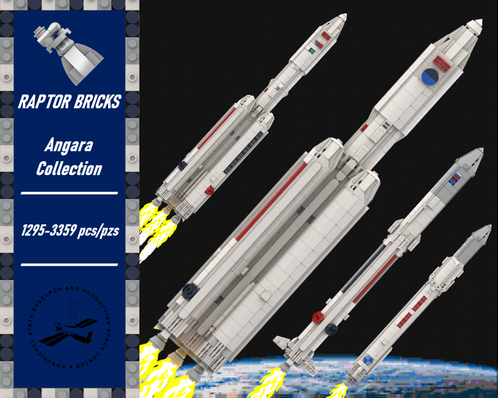 LEGO MOC Angara Collection (Saturn V Scale) by RAPTOR BRICKS ...