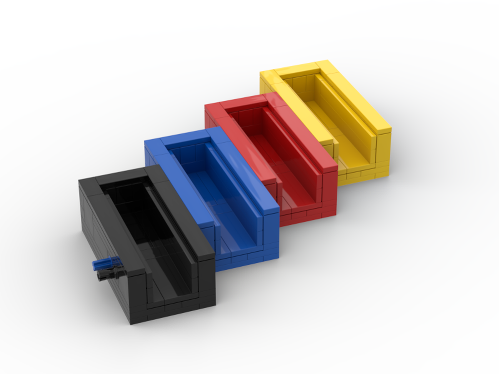 LEGO MOC Modular Cassette Tape Display Stand by metalman.bricks ...