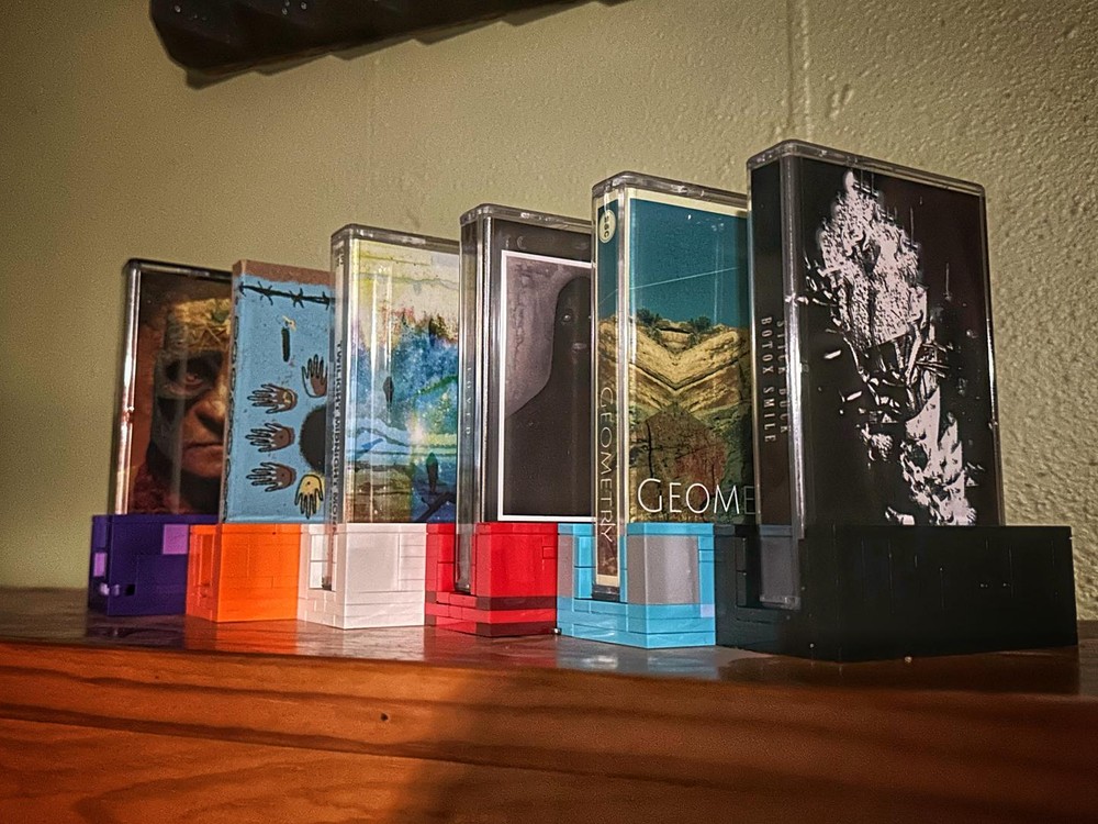 LEGO MOC Modular Cassette Tape Display Stand by metalman.bricks ...