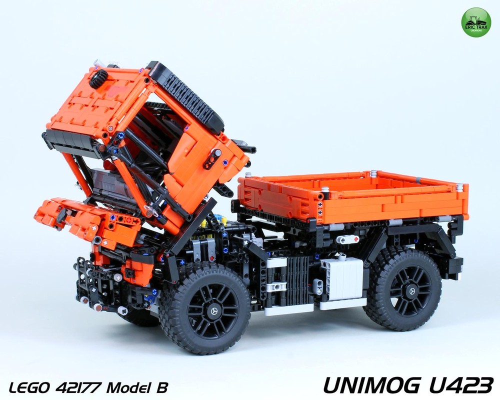Lego Moc 42177 Unimog U423 By Erictrax Rebrickable Build With Lego