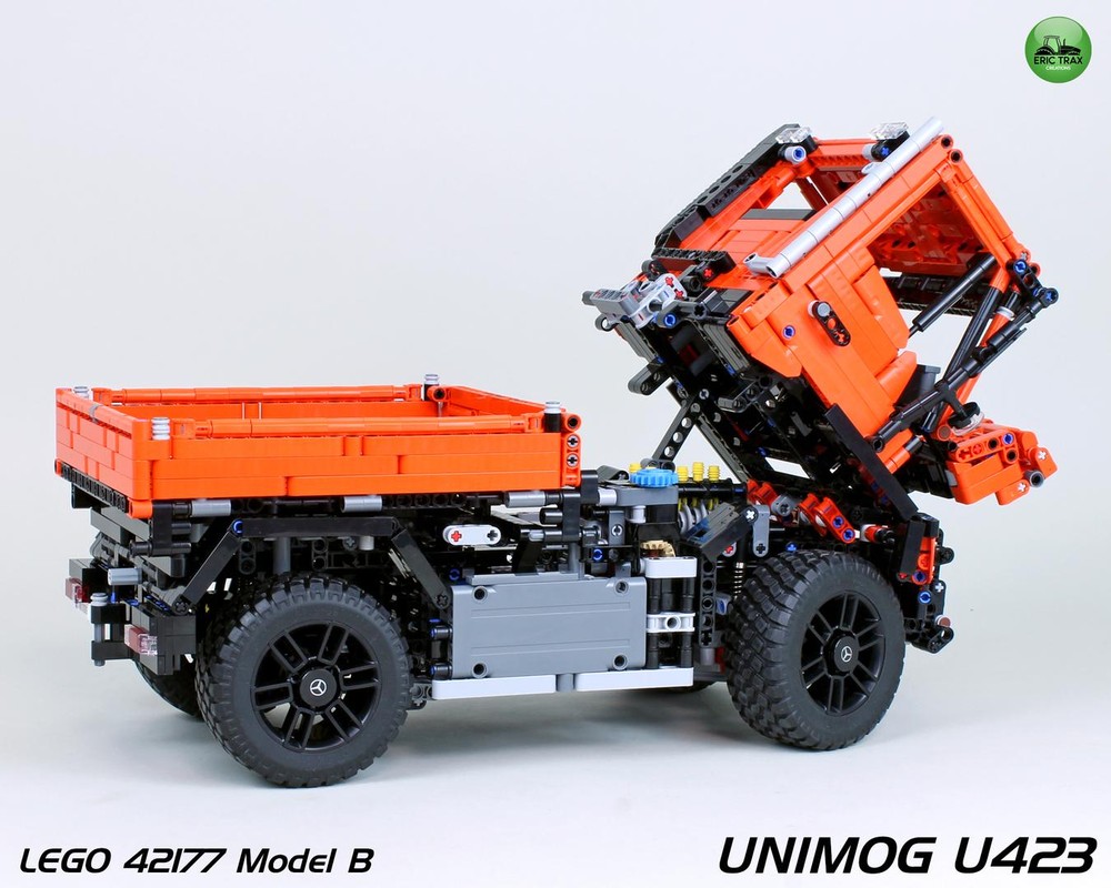 Lego Moc 42177 Unimog U423 By Erictrax Rebrickable Build With Lego