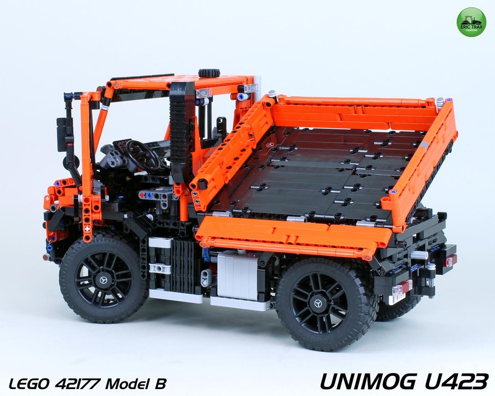 Lego Moc 42177 Unimog U423 By Erictrax Rebrickable Build With Lego