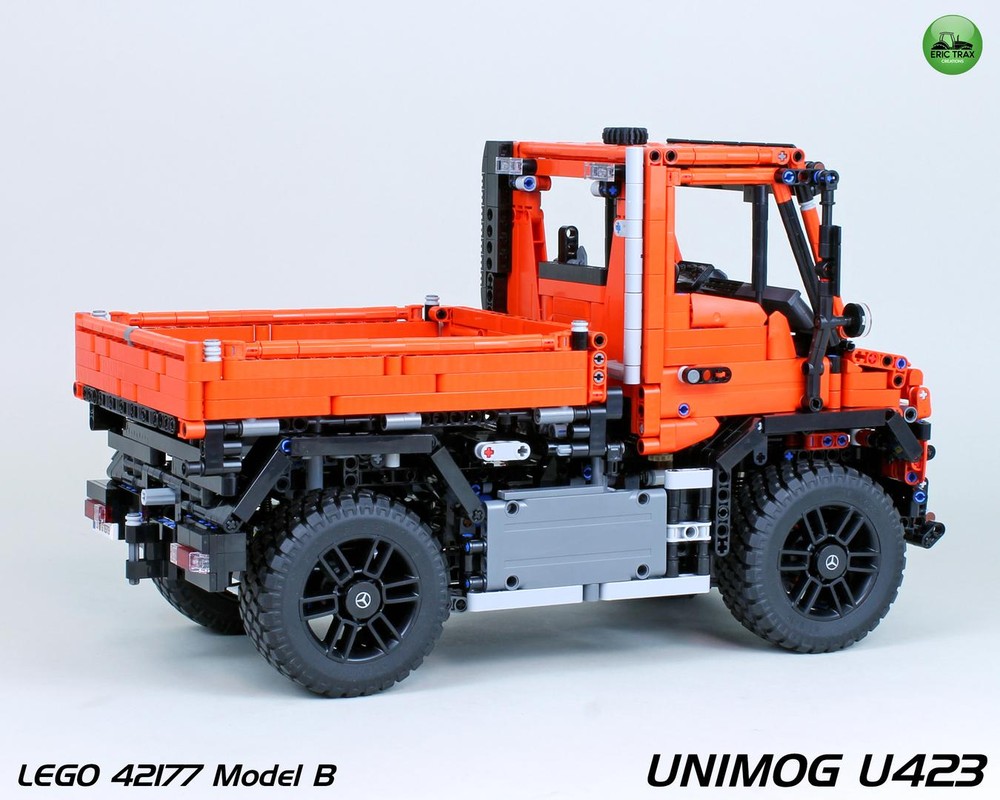 Lego Moc 42177 Unimog U423 By Erictrax Rebrickable Build With Lego