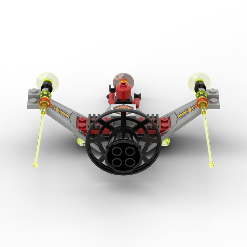 LEGO MOC MOC-6836 ufo echo hunter by KILDET | Rebrickable - Build with LEGO