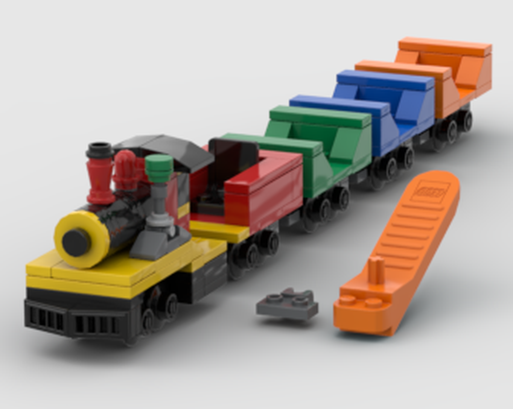LEGO MOC The Ladybug Express by TerminatorFan1984 | Rebrickable - Build ...