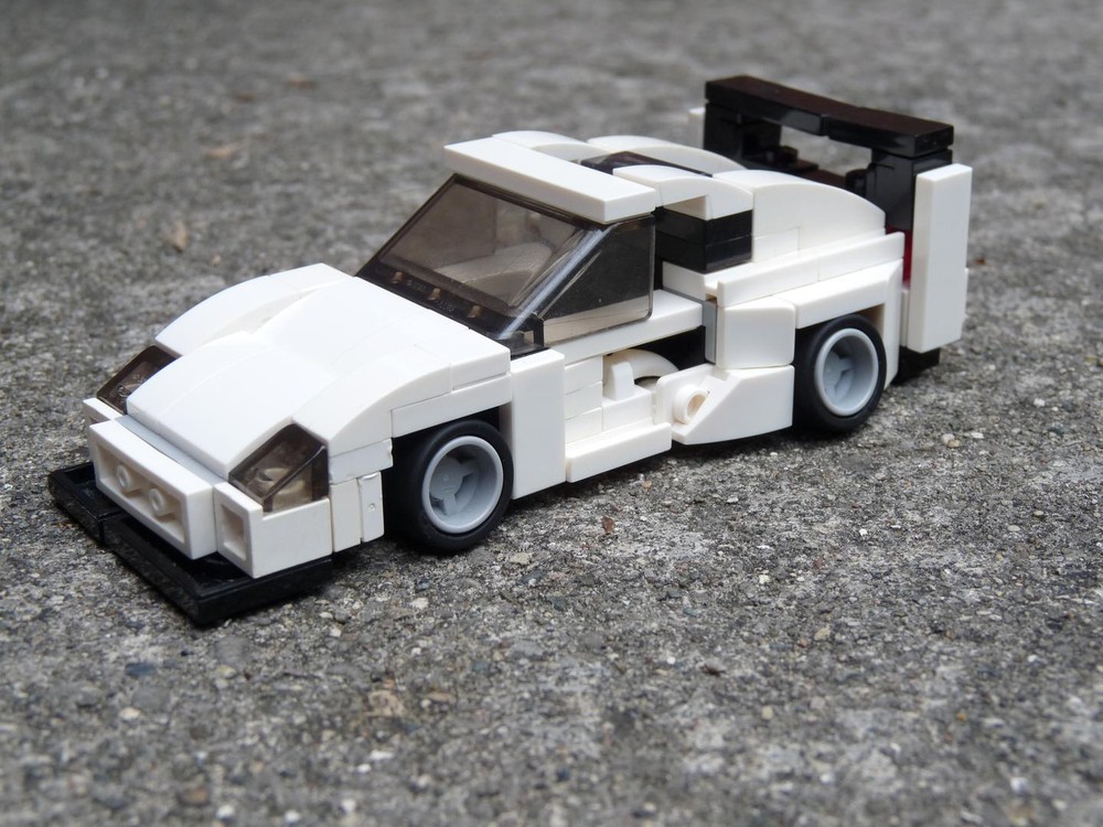 LEGO MOC Ferrari F40 Liberty Walk 4WLC by N_LegoGarage | Rebrickable - Build with LEGO