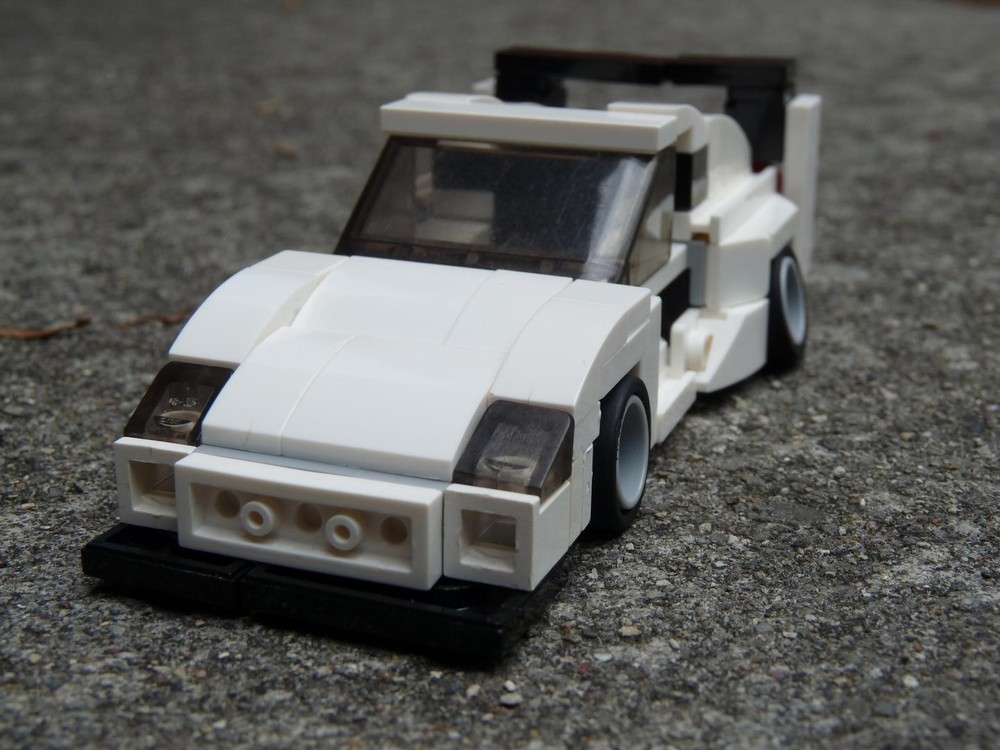 Lego Moc Ferrari F40 Liberty Walk 4wlc By Nlegogarage Rebrickable