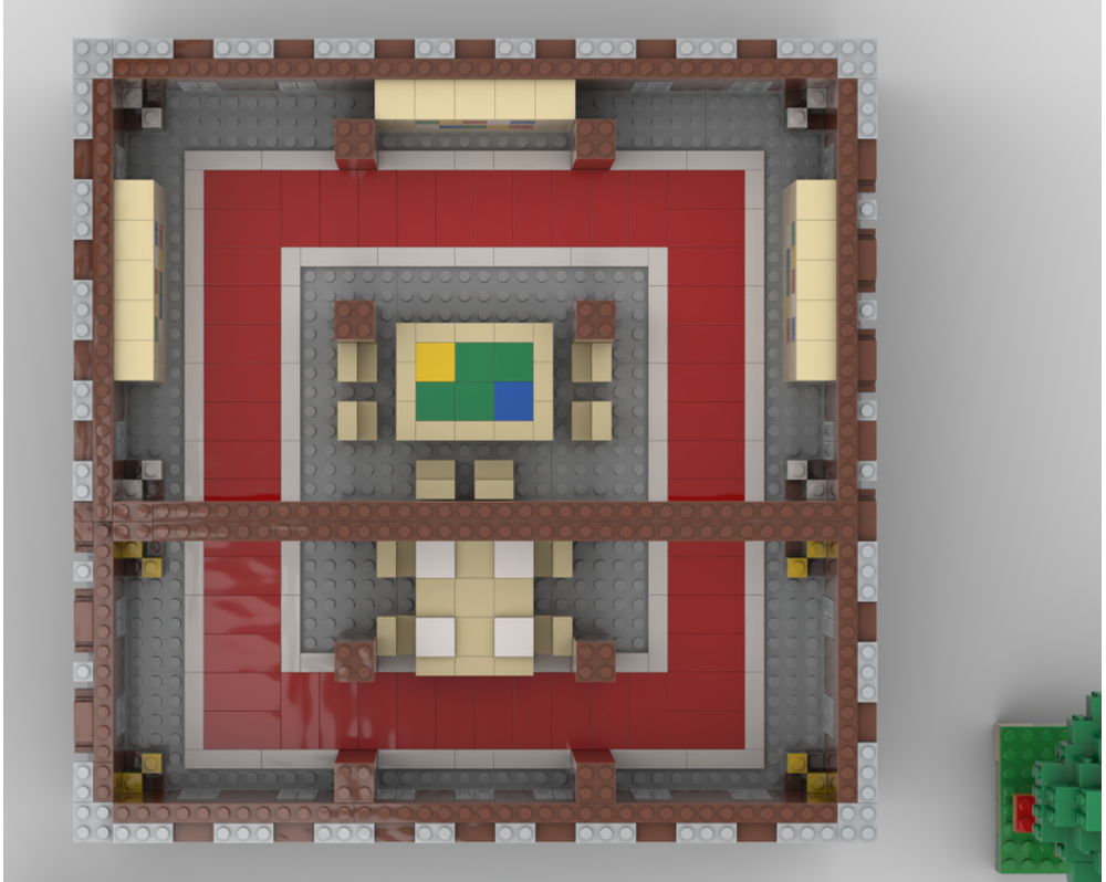 Lego Moc Woodland Mansion By Gabizon Rebrickable Build With Lego
