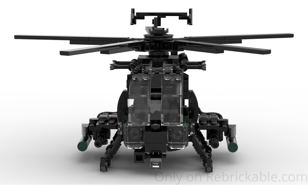 LEGO MOC AH6 - Little Bird by DipsyM88 | Rebrickable - Build with LEGO
