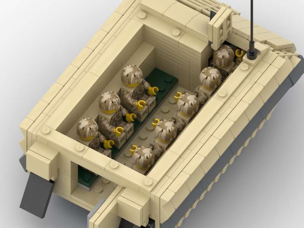 LEGO MOC FV430 Mk. 3 Bulldog by TheEvilCactus | Rebrickable - Build ...