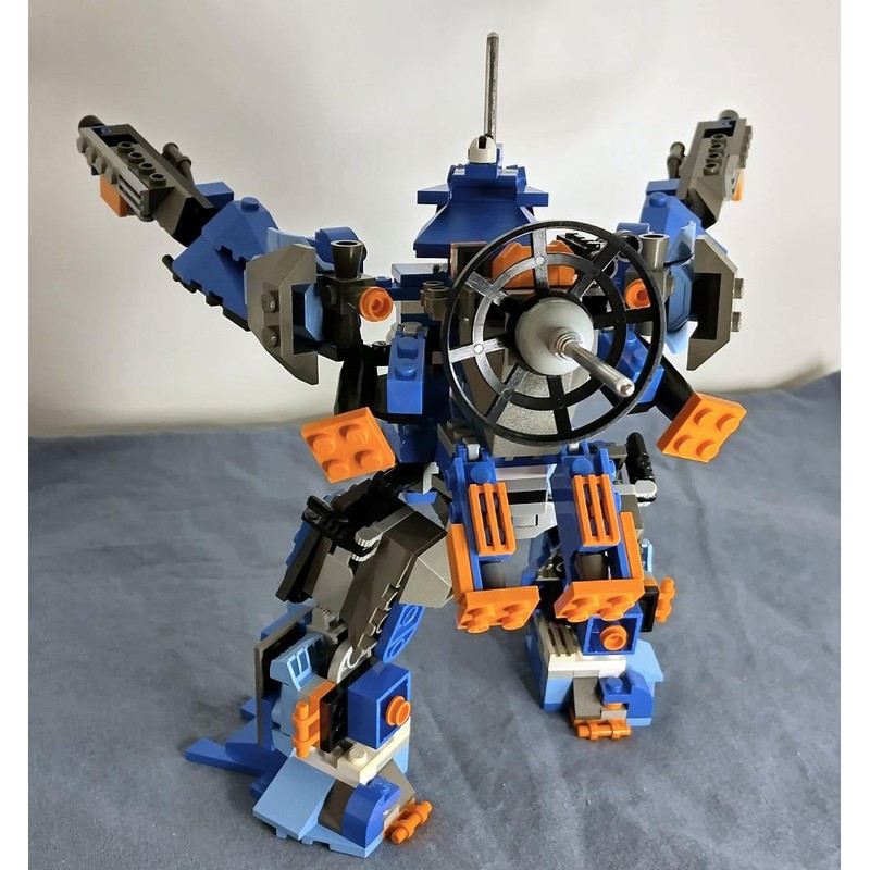 LEGO MOC 4099 Kampfer Assault Mobile Suit by Reactorcore | Rebrickable - Build with LEGO