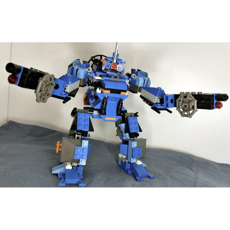 LEGO MOC 4099 Kampfer Assault Mobile Suit by Reactorcore | Rebrickable ...