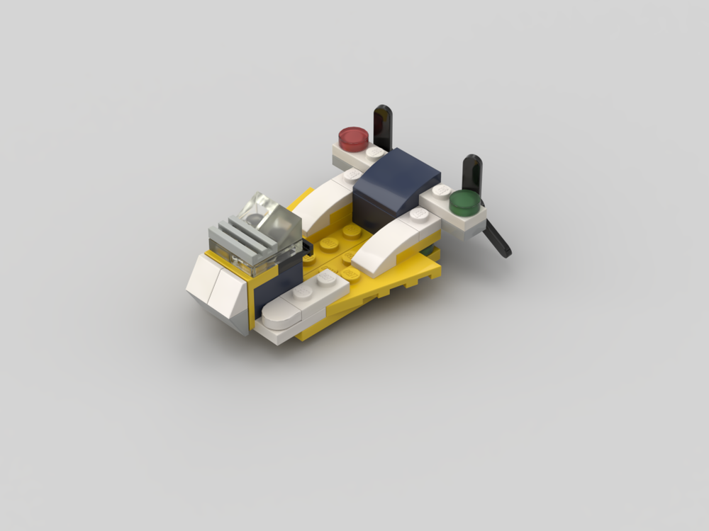 LEGO MOC 30540 Hovercraft by BriXperiMent | Rebrickable - Build with LEGO