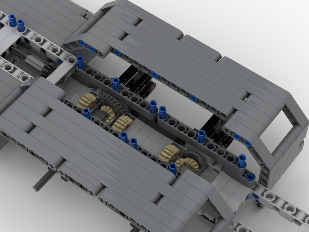 LEGO MOC Custom truck chassis v2 by Lethiangames | Rebrickable - Build ...