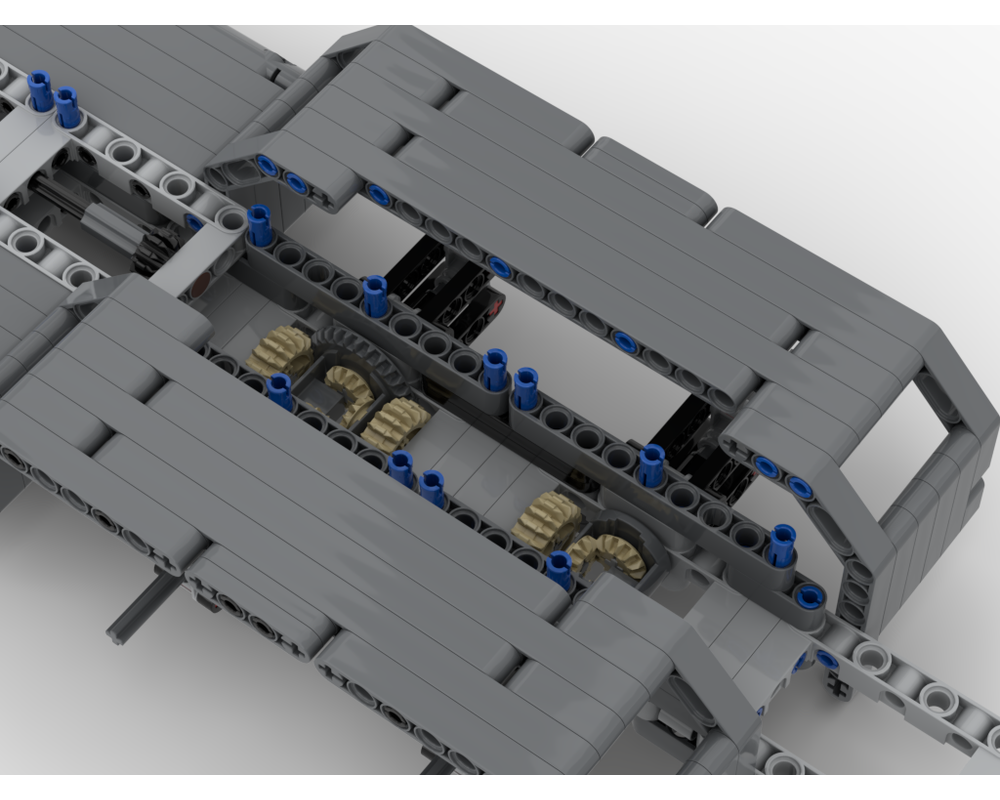 LEGO MOC Custom truck chassis v2 by Lethiangames | Rebrickable - Build ...