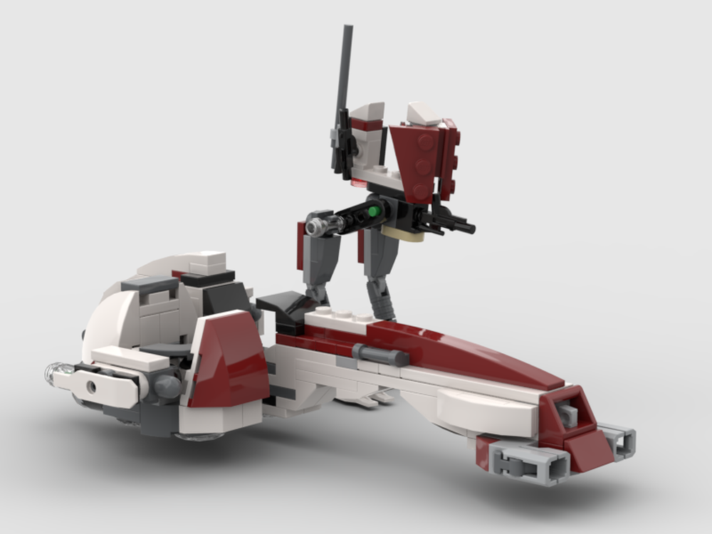 Lego Moc At Rt And Modeficated Barc Speeder 20 By Flowly Rebrickable