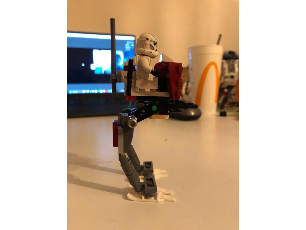 Lego Moc At Rt And Modeficated Barc Speeder 20 By Flowly Rebrickable