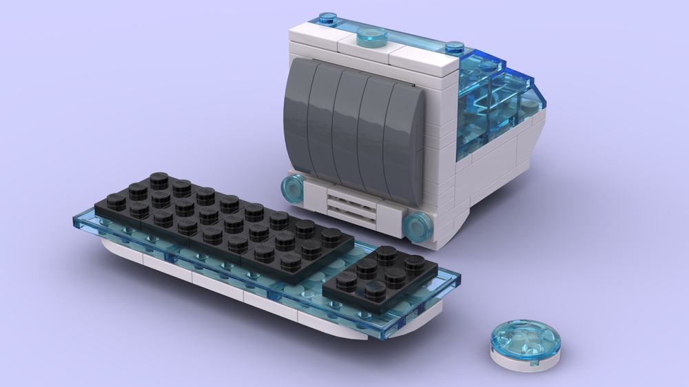 LEGO MOC Apple 1998 iMac by dash16 | Rebrickable - Build with LEGO