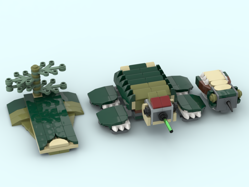 LEGO MOC 31151 Echidna by Pikminfan67 | Rebrickable - Build with LEGO