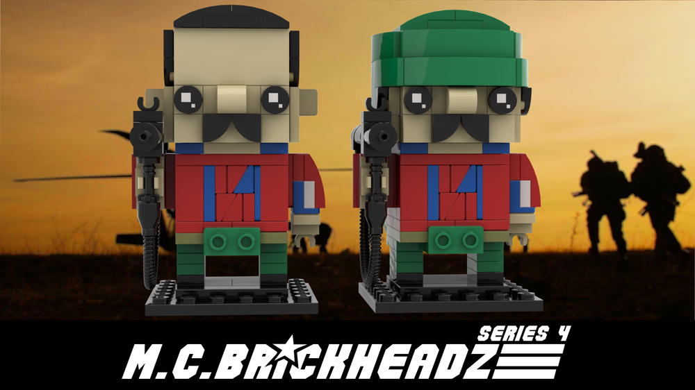 LEGO MOC Bazooka (1985) - M.C.Brickheadz series 4 by Headache ...