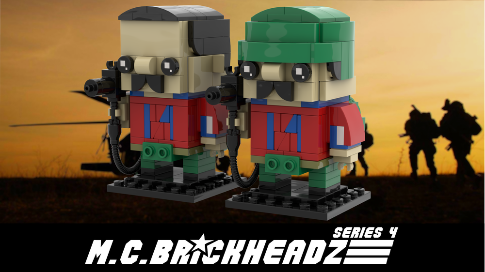 LEGO MOC Bazooka (1985) - M.C.Brickheadz series 4 by Headache ...