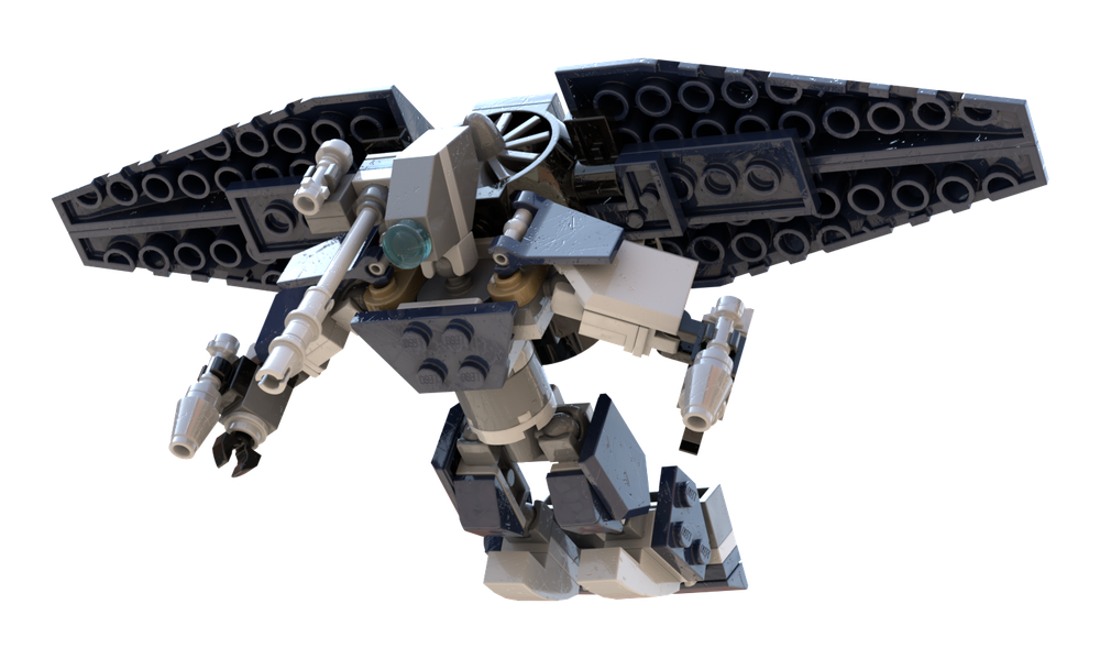 LEGO MOC Robot Soldier: Air Force Class | Micro Mech by Parzival2045 ...