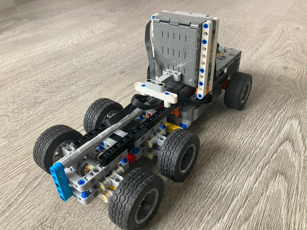 LEGO MOC PETERBILT TRUCK CHASSIS 4x6 by TECHNIC_RC_GARAGE | Rebrickable ...
