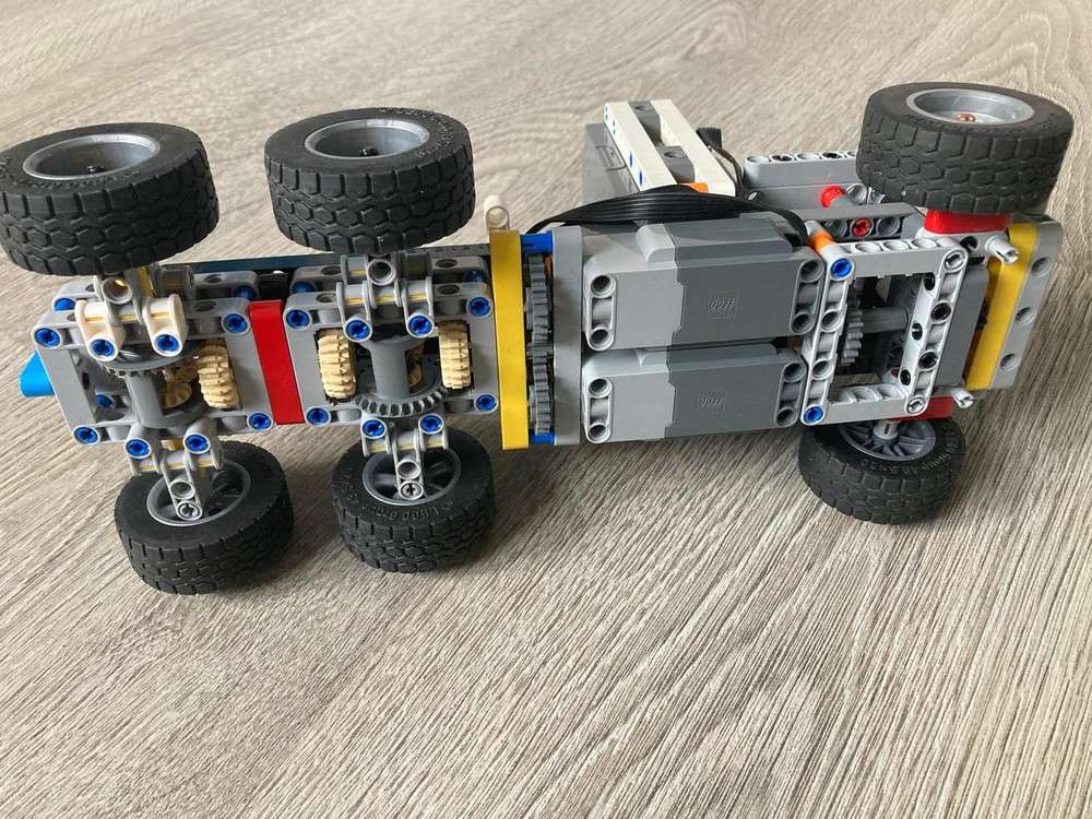 LEGO MOC PETERBILT TRUCK CHASSIS 4x6 by TECHNIC_RC_GARAGE | Rebrickable ...