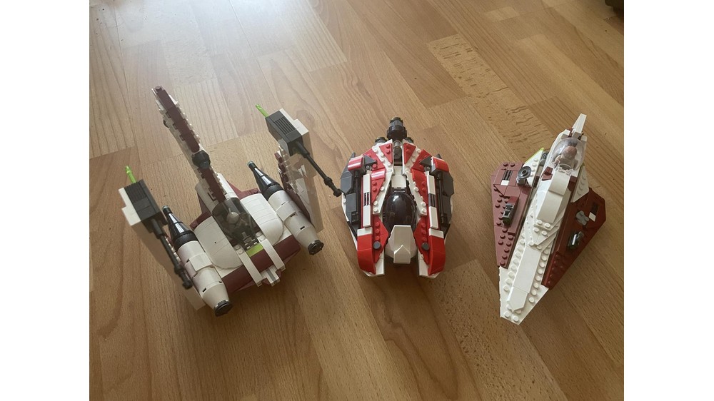 Lego Moc Jedi Bobs We Have A Starfighter At Home 75388 Alternative