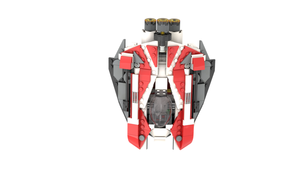 Lego Moc Jedi Bobs We Have A Starfighter At Home 75388 Alternative