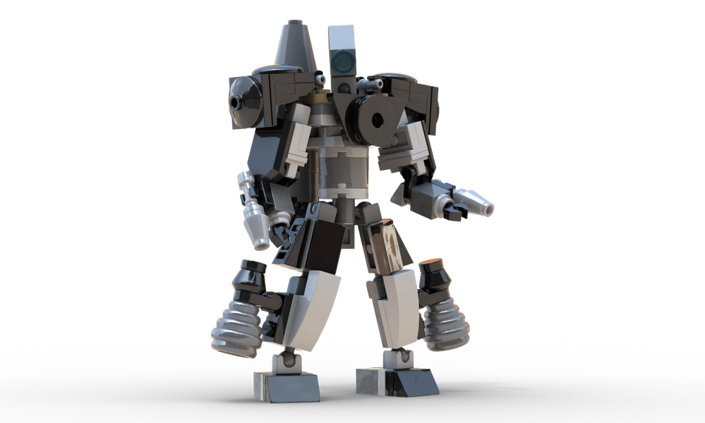 LEGO MOC Robot Soldier: Navy Class | Micro Mech by Parzival2045 ...