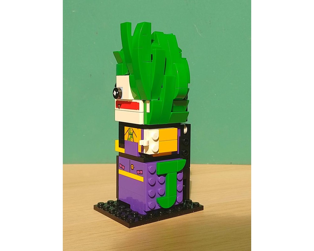 Lego Moc Batman Versus Joker Brickheadz By Stephane85 Rebrickable