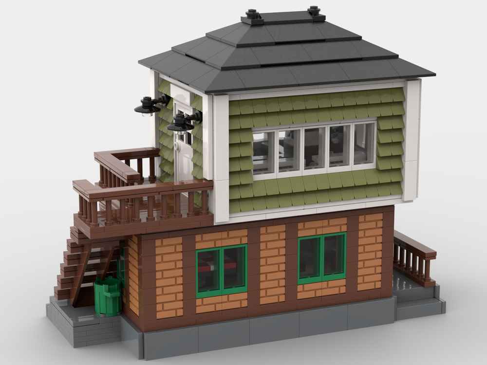 LEGO MOC Switch tower by Matyo | Rebrickable - Build with LEGO