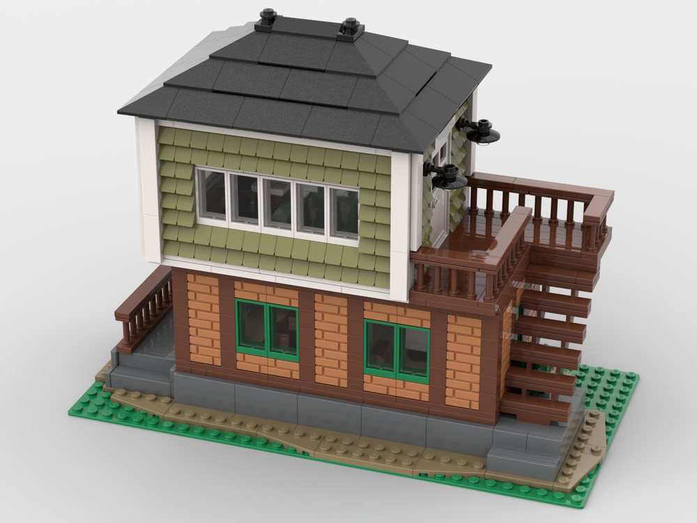Lego Moc Switch Tower By Matyo Rebrickable Build With Lego