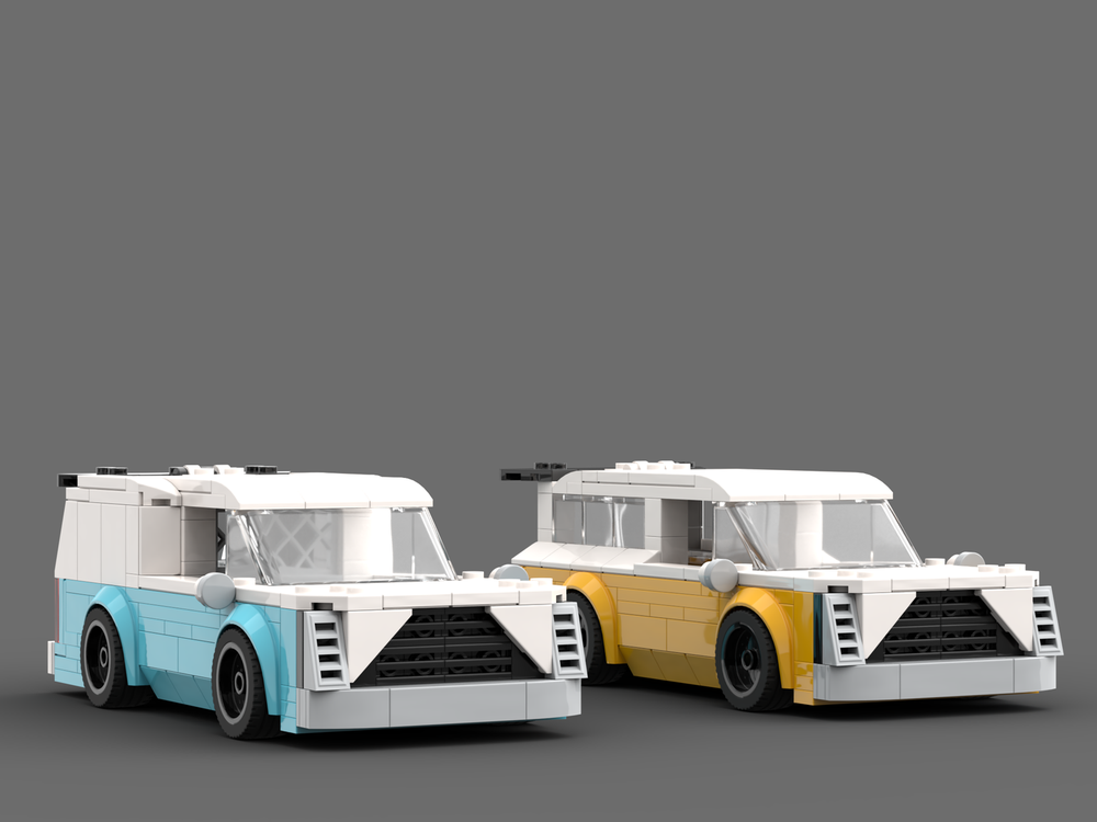 LEGO MOC Wagons by Pistatsia | Rebrickable - Build with LEGO